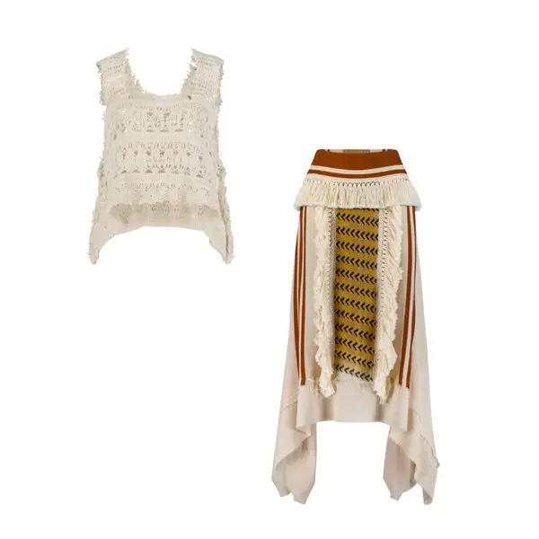 EMANMOON Boho Crochet Set