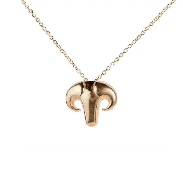 FREYA & THOR OF SWEDEN Capra Necklace Vermeil Min - Gold