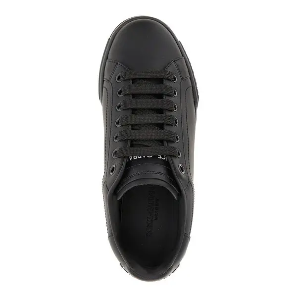 Dolce & Gabbana Nappa Leather Portofino Sneakers
