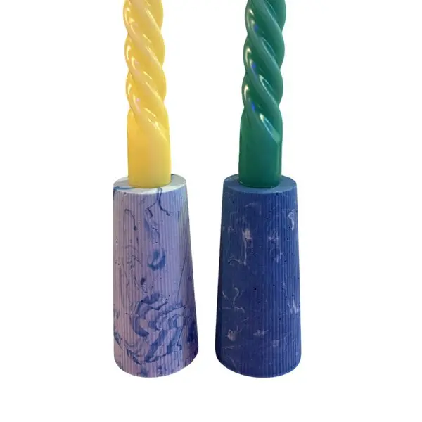 BY SHAX Mini Candlestick Holders Pair