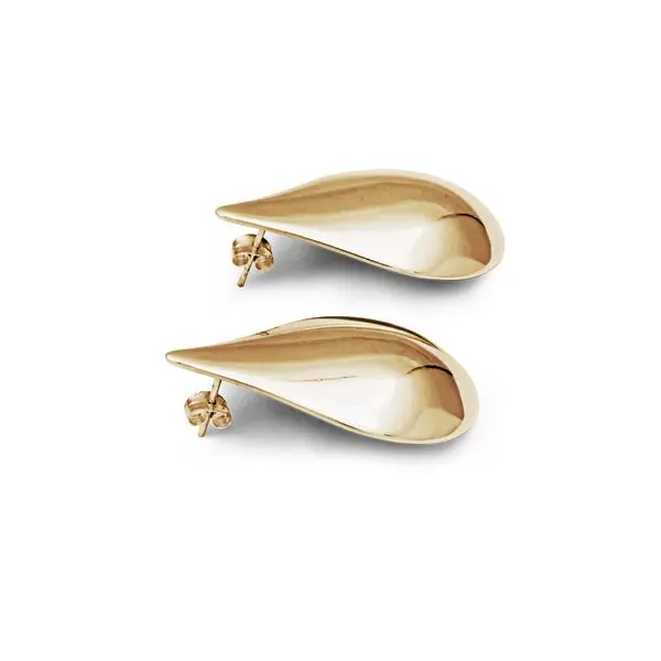 FREYA & THOR OF SWEDEN Tear Of Freya Earrings In Vermeil - Gold