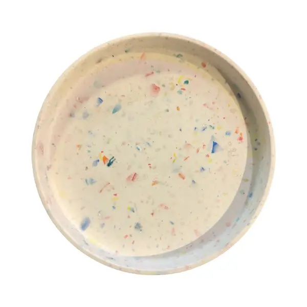 BY SHAX Neutrals Confetti Tray