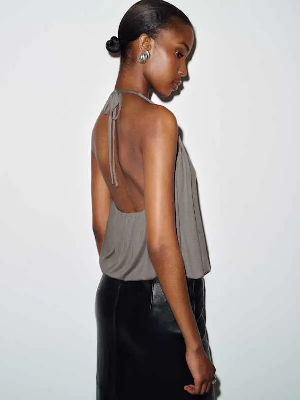 REFORMATION Alexis Knit Top