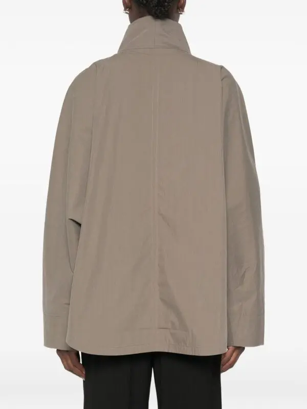 TOTEME Cotton Blend Parachute Jacket - Grey