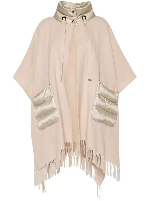 Herno Wool And Nylon Cape