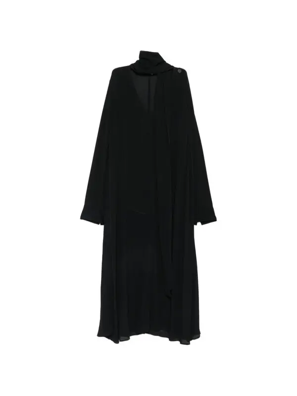 TOTEME Rounded Collar Maxi Dress