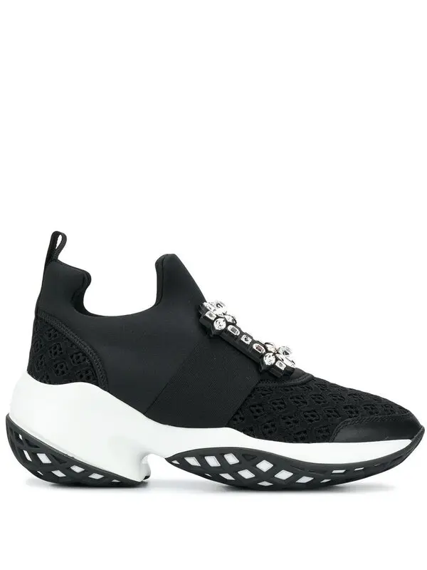 ROGER VIVIER Viv Run Buckle Sneakers