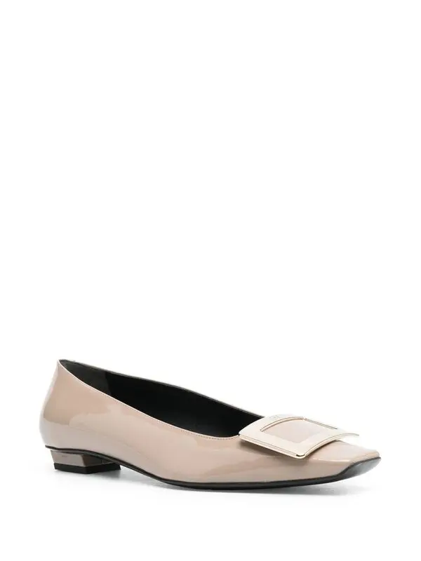 ROGER VIVIER Belle Vivier Leather Ballets