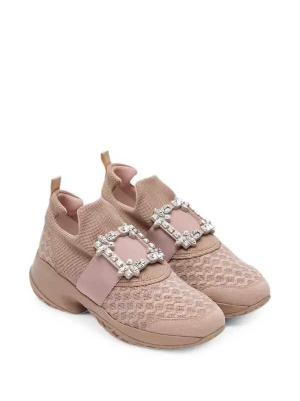 ROGER VIVIER Viv Run Embellished Sneakers