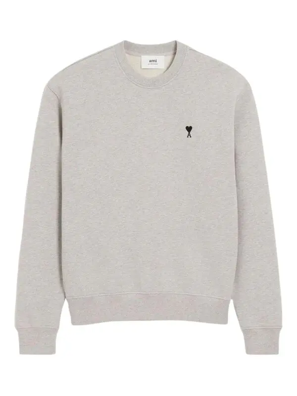 AMI Paris De Coeur Cotton Sweatshirt