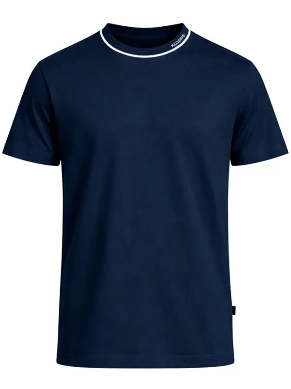 Michael Kors Logo Rib Tee - Blue