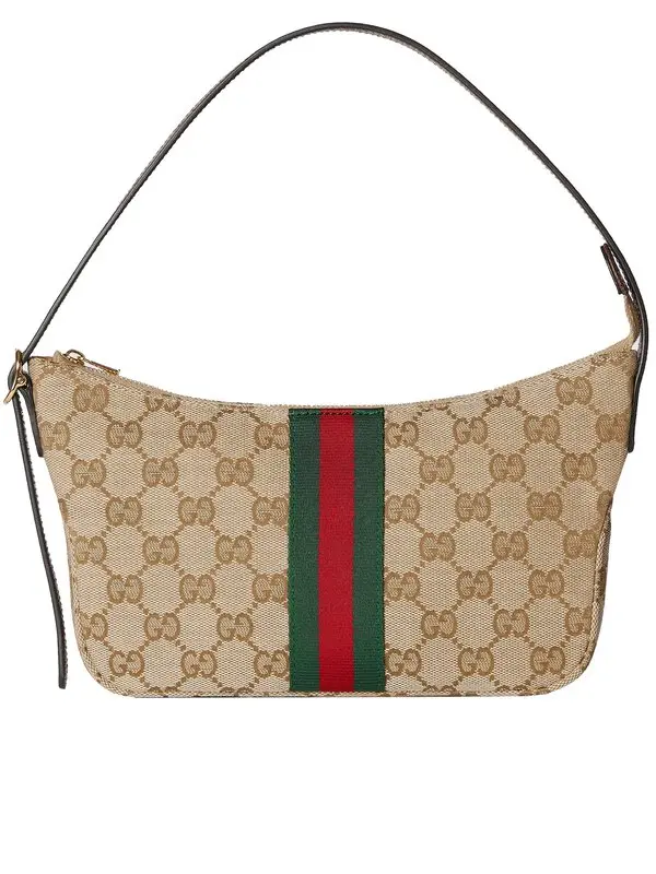 Gucci Small Lunetta Crossbody Bag - Brown