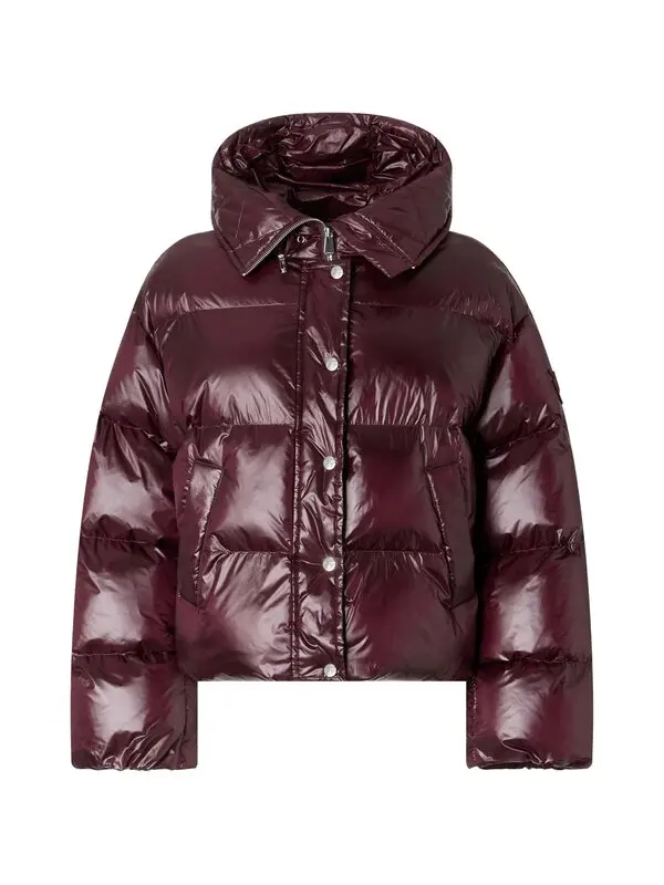 Pinko Padded Canvas Down Jacket
