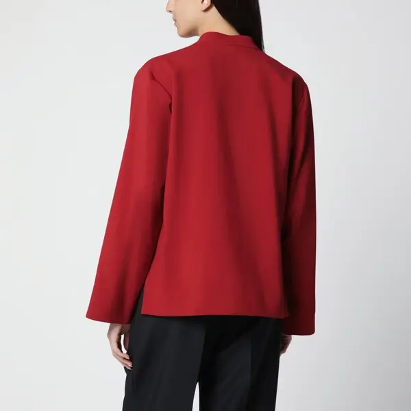 RÓHE Carmine Wool Jacket With Pankou Closure