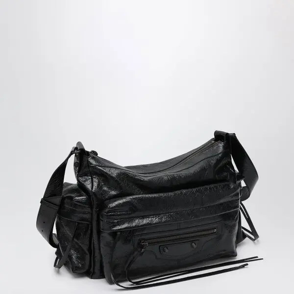 Balenciaga Le City Medium Multi-pocket Lambskin Crossbody Bag