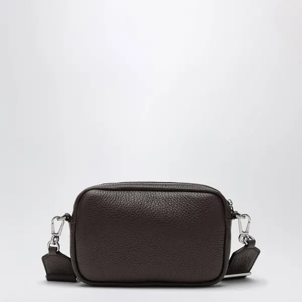 Loewe Pebble Grained Leather Crossbody Bag - Brown