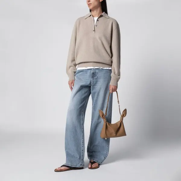 Loewe Scarf Mini Handbag In Smooth Calfskin