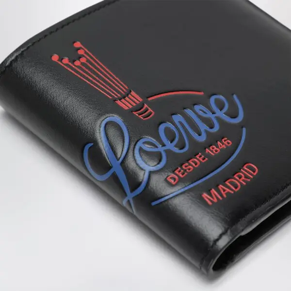 Loewe Leather Bi-fold Wallet With Logo