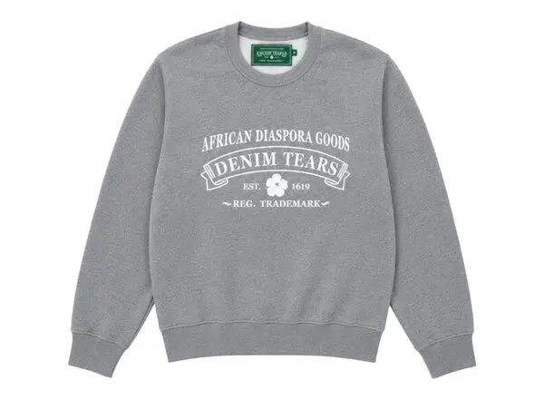 DENIM TEARS Adg Crewneck Sweatshirt