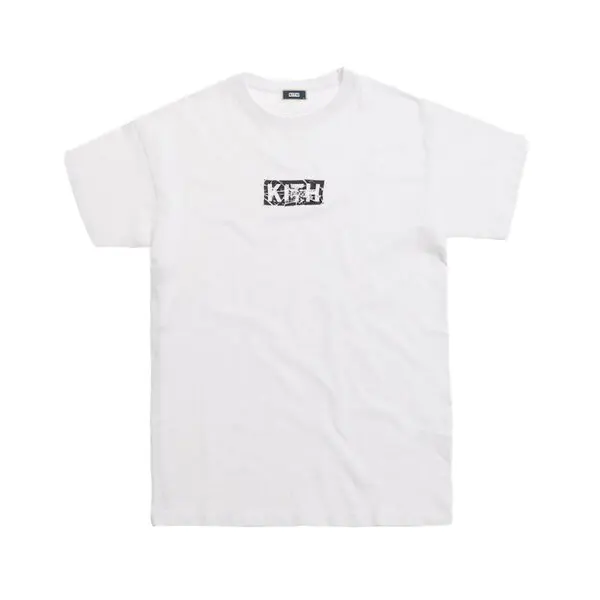 Kith Splintered Logo Tee Shirt - White