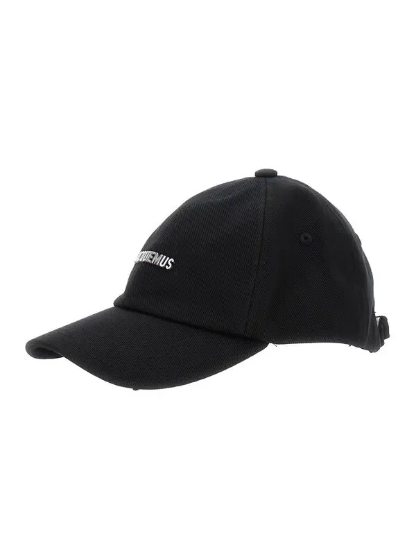 Jacquemus La Casquette Gadjo' Baseball Cap - Black