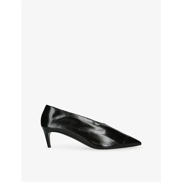 Khaite Miriam 50 Leather Pumps