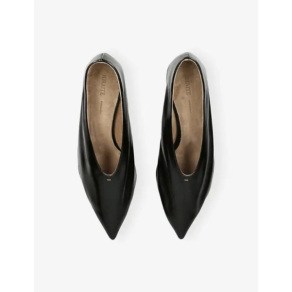 Khaite Miriam 50 Leather Pumps