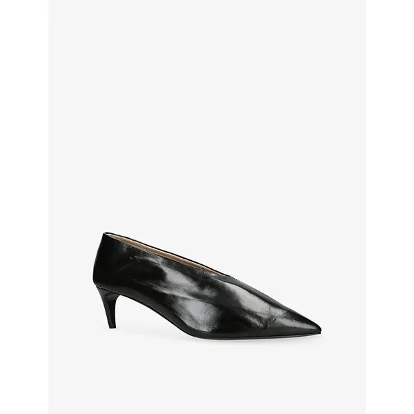 Khaite Miriam 50 Leather Pumps