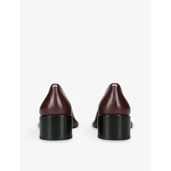 MAISON MARGIELA Piped Leather Heeled Pumps