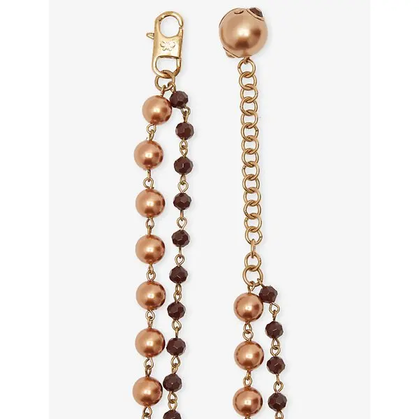 Max Mara Layered Bead Necklace