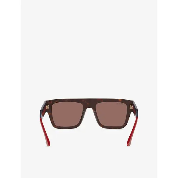 Gucci Rectangle Acetate Sunglasses