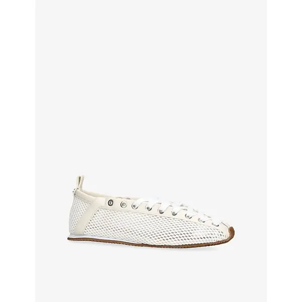 GANNI Sporty Mesh Ballet Flats