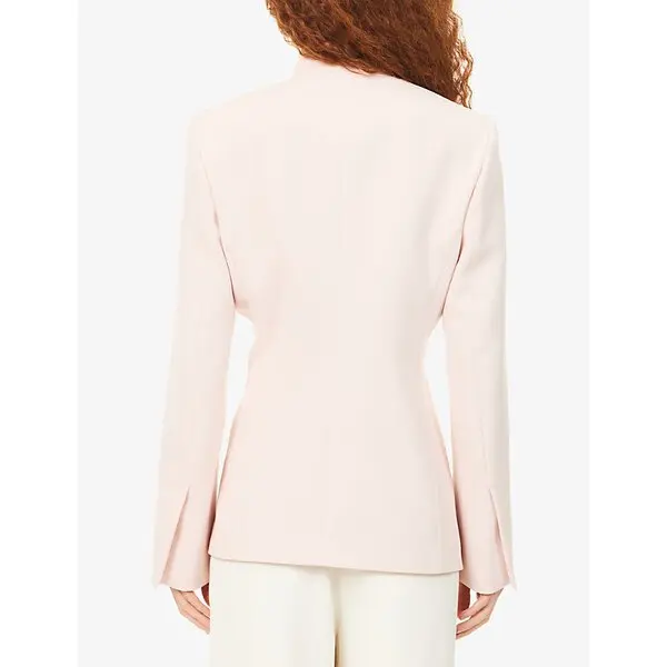 Max Mara Cady Woven Jacket With Sash Detail