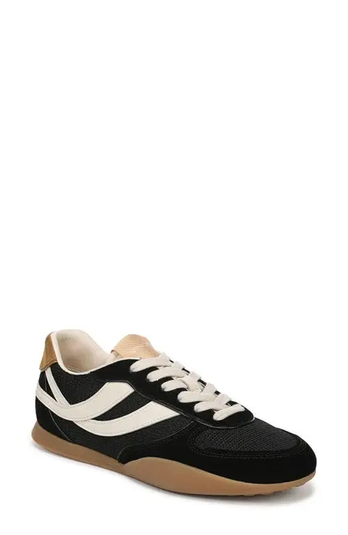Vince Echo Trainer Leather Sneaker - Black/flax