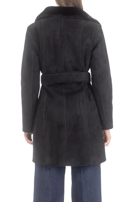 Gorski Genuine Shearling Belted Stroller