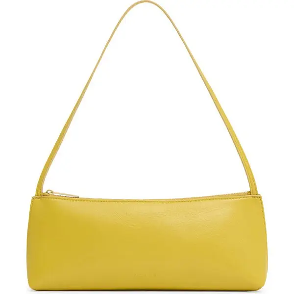MANSUR GAVRIEL Gaia Leather Baguette Bag - Citrus