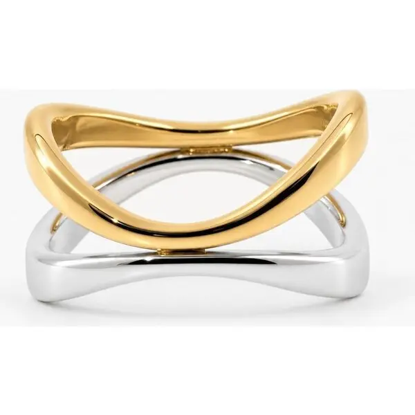 MEIDEYA Mixed Harmony Ring - Gold-silver