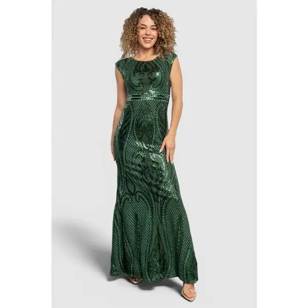 BALTIC BØRN Alessia Sequin Gown