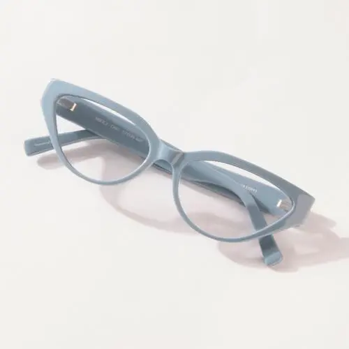 FRENCH KIWIS EYEWEAR Nikki Blue Light Glasses - Stone Blue