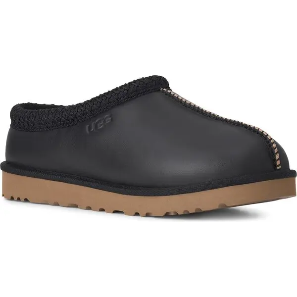 UGG Tasman Slipper With Shearling Lining - Black/amphora