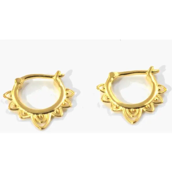 MEIDEYA Ella Sun Hoops - Gold
