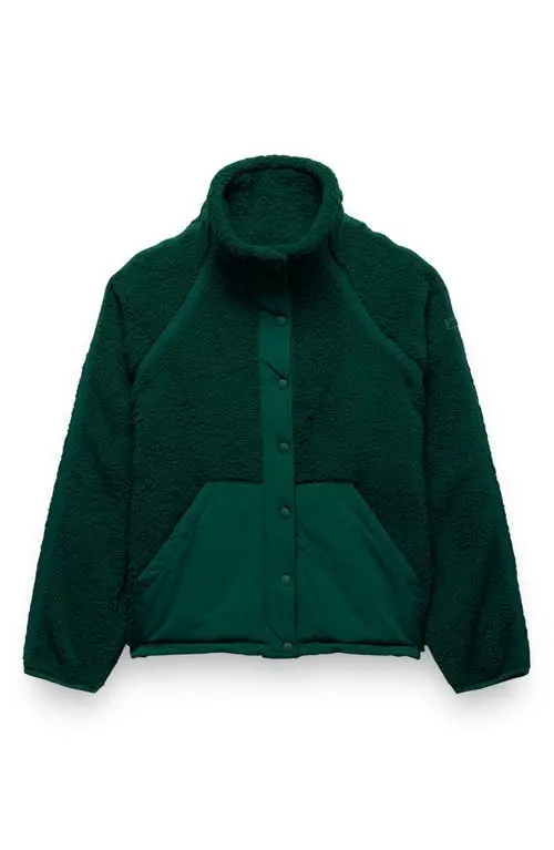 Prana Encinitas Fleece Jacket - Root Green