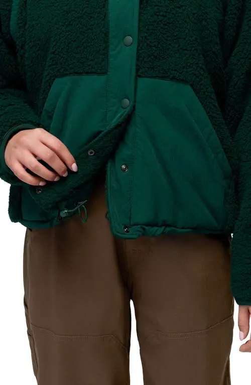 Prana Encinitas Fleece Jacket - Root Green