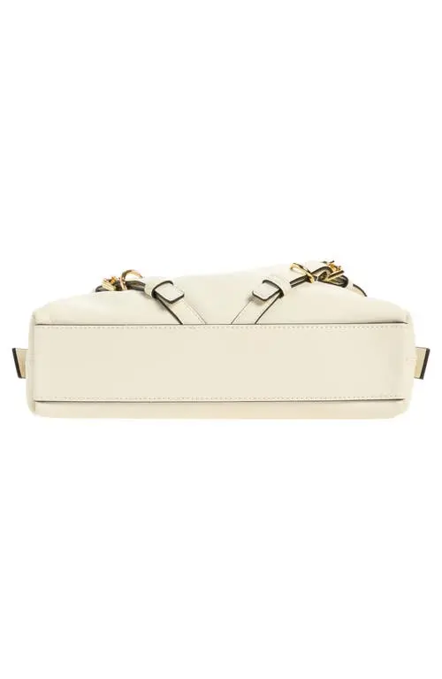 Givenchy Small Voyou Leather Bucket Bag - Ivory