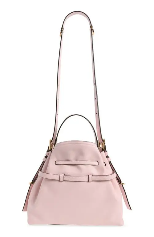Givenchy Small Voyou Leather Bucket Bag - Light Pink