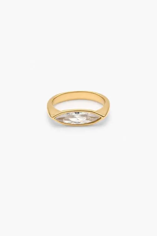MEIDEYA Marquise Sleek Ring