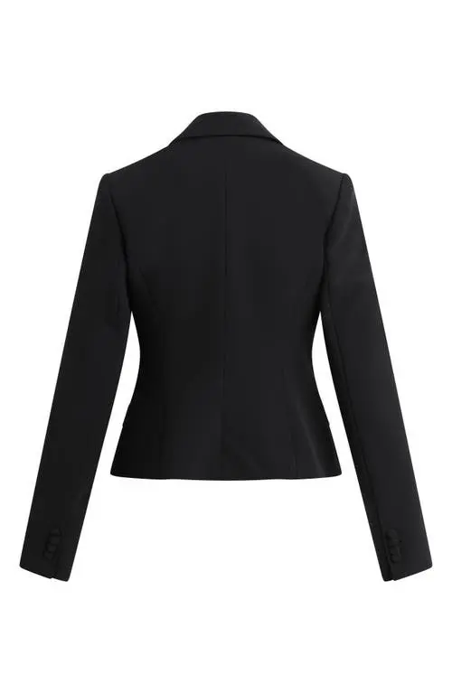 FAVORITE DAUGHTER The Favorite Cropped Blazer - Black