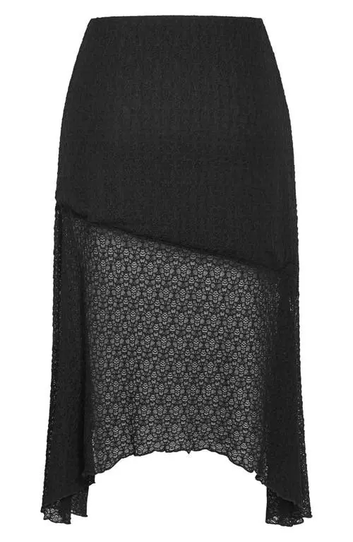 City Chic Brie Lace Maxi Skirt