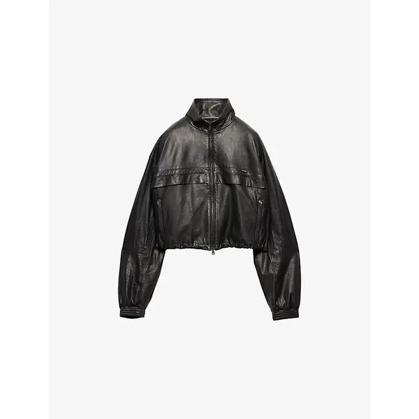 Prada Nappa Leather Jacket - Black