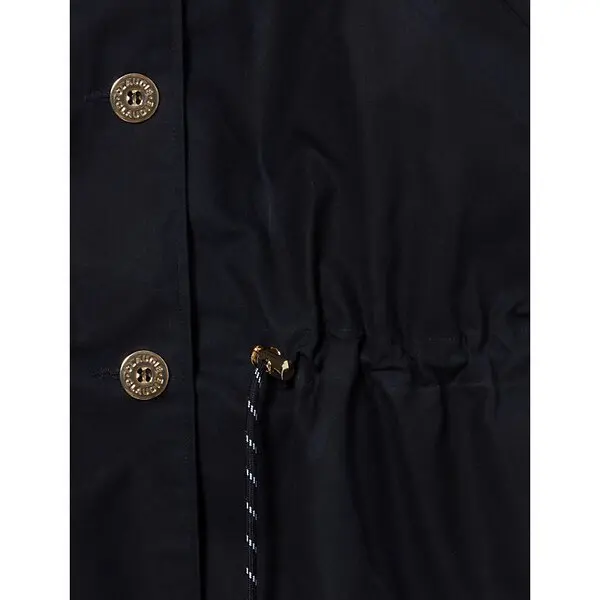 Claudie Pierlot High-neck Waxed Gabardine Jacket